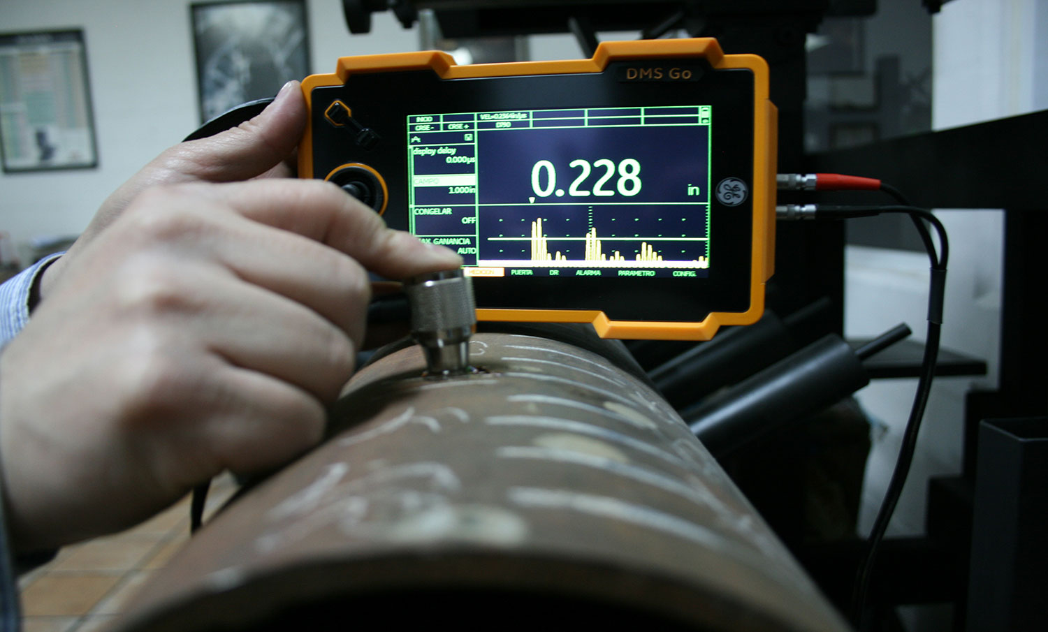 DMS Go - Equipo Medidor de Espesores por Ultrasonido
