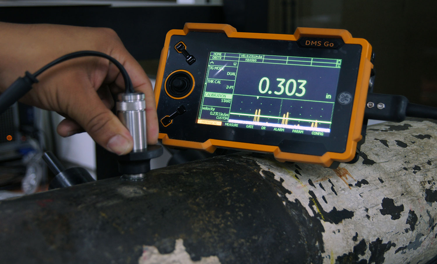 DMS Go - Equipo Medidor de Espesores por Ultrasonido
