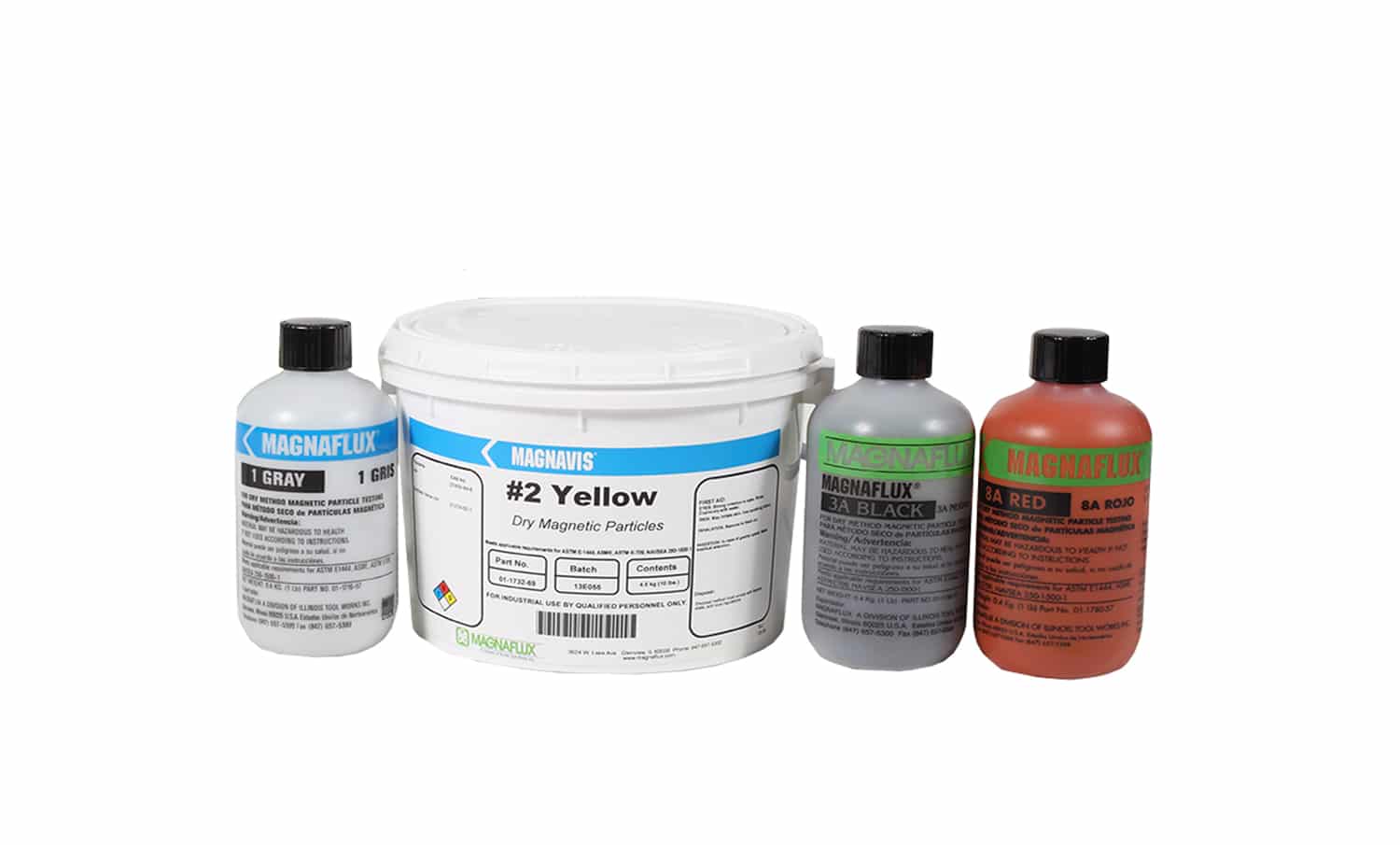 Partículas Magnéticas Secas - LLOG S.A. de C.V. - Pruebas No Destructivas