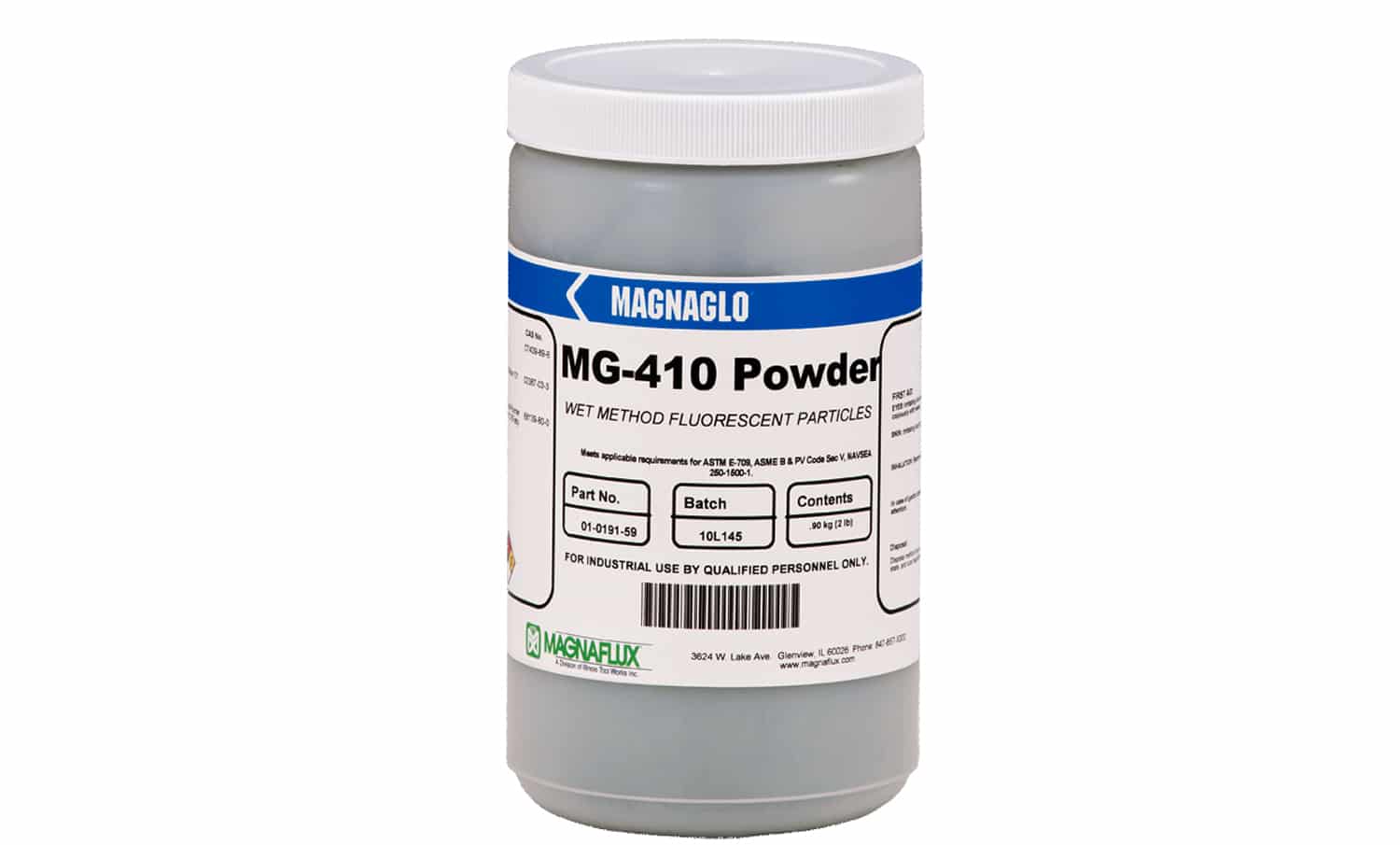 Magnaglo (Partículas fluorescentes) - LLOG S.A. de C.V. - Pruebas No ...