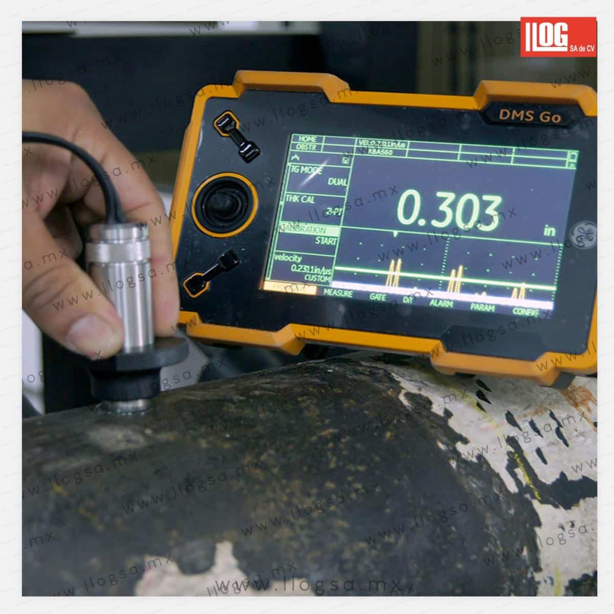 DMS Go+ - LLOG S.A. de C.V. - Pruebas No Destructivas